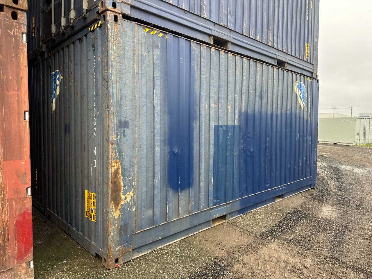 20ft High Cube Pallet Wide Steel Container #2032143 - 1300SPAREBOX